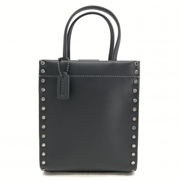 OTHERS | Bags | Coach Mini Cashin Tote Crystal Rivet Bag Black Ce729 ...